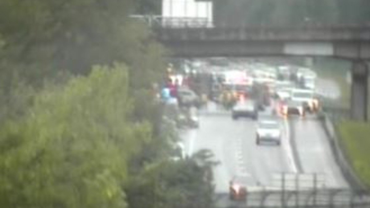 Route 9 South Reopens After Crash, Car Fire – NBC Connecticut