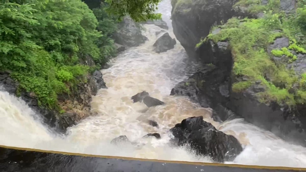Yantic River Roars as Rain From Tropical Storm Elsa Falls – NBC Connecticut