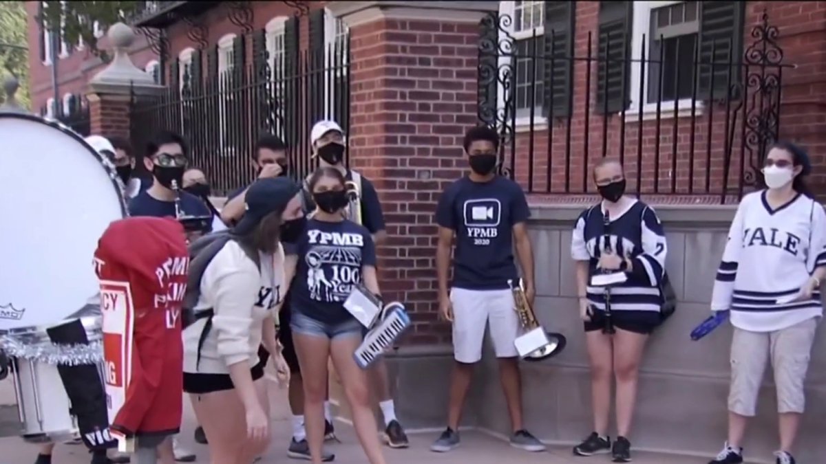 Students Return to Yale University – NBC Connecticut