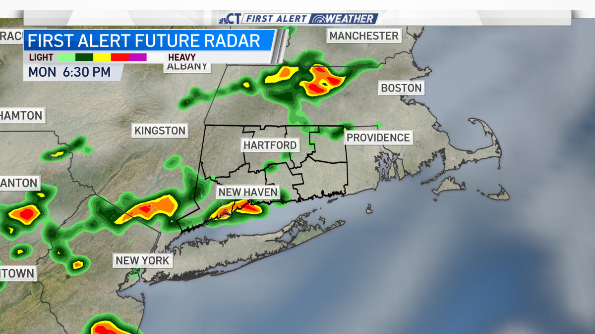 Heavy Rain Possible This Afternoon, Evening – NBC Connecticut