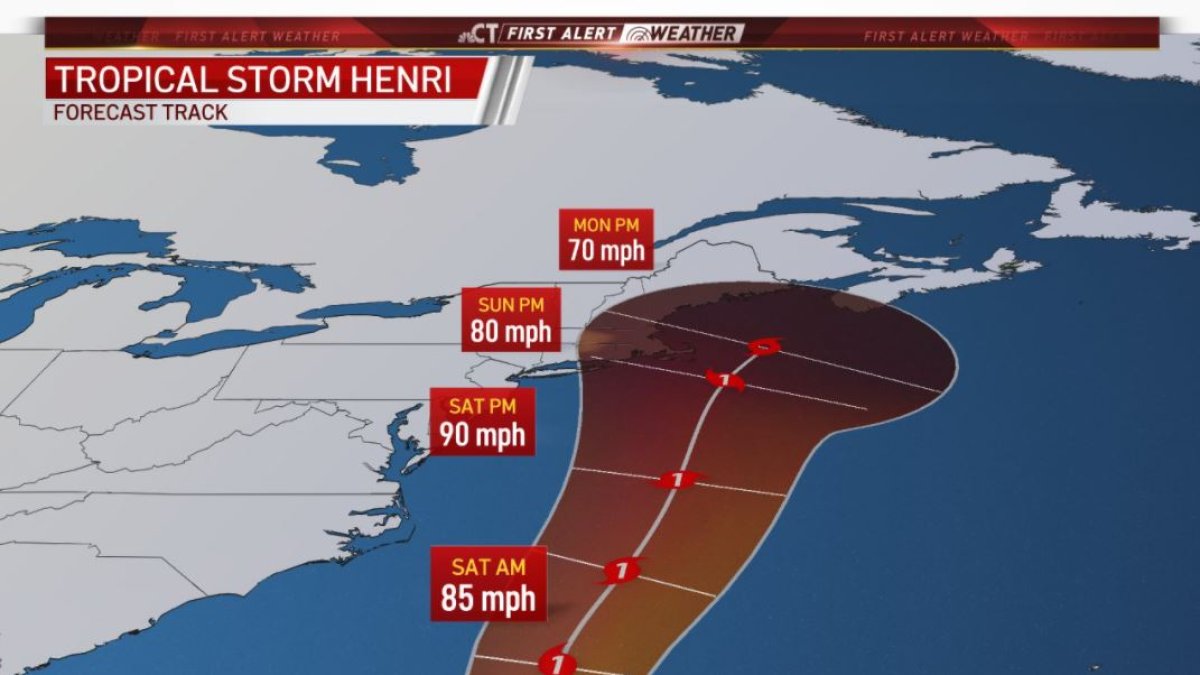 Tropical Storm Henri Has Eyes on New England – NBC Connecticut