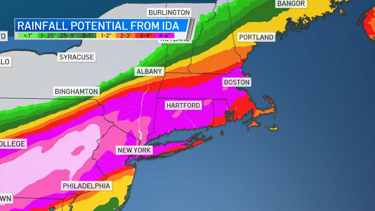 Ida’s Remnants Could Bring Significant Flooding to Connecticut This ...