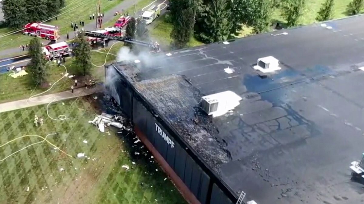 Plane Crashes Into Trumpf Building in Farmington – NBC Connecticut
