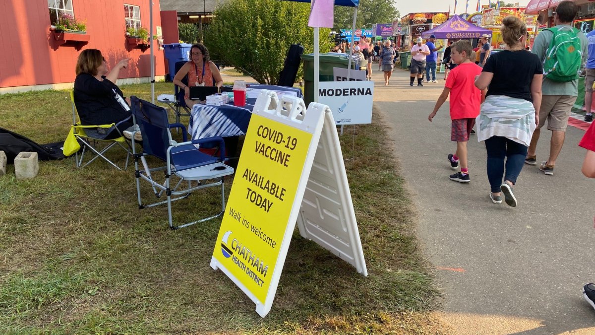 Amid COVID-19 Concerns, Push to Vaccinate at Hebron Fair – NBC Connecticut