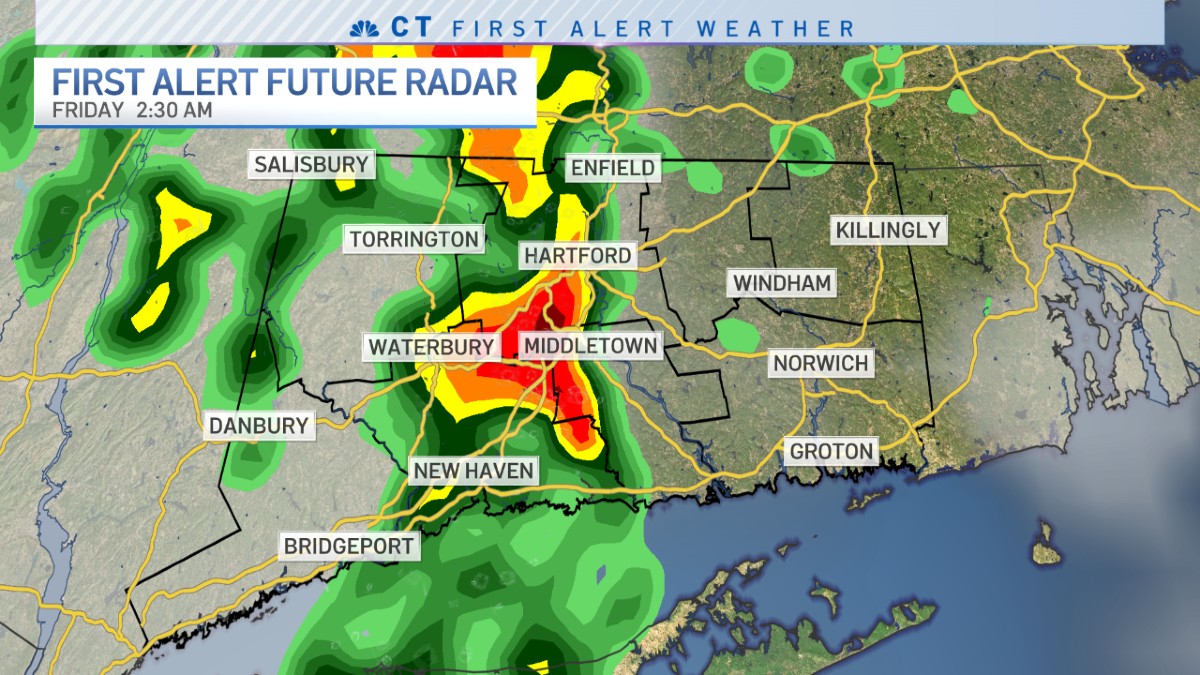 Strong Storms Possible Overnight; Flash Flood Warning Issued for ...