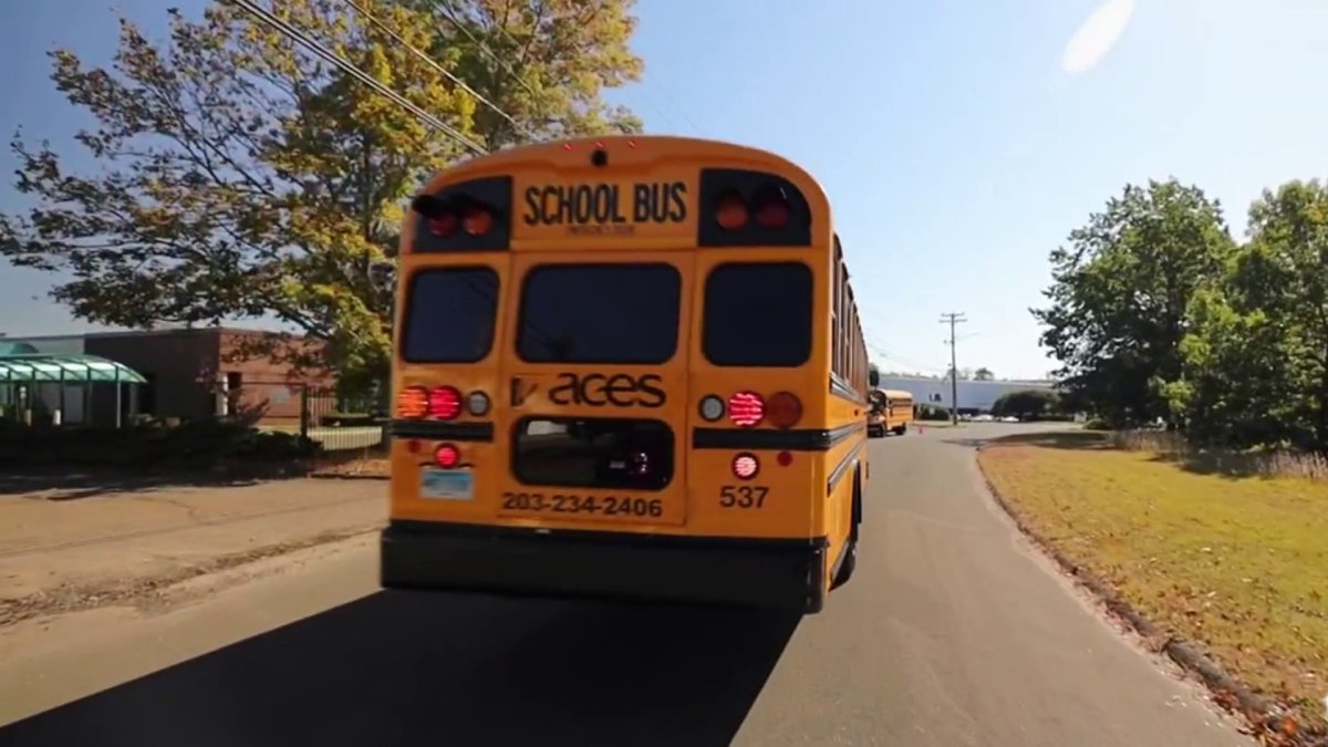 CT’s First 71-Seat Electric School Bus Hits The Road – NBC Connecticut
