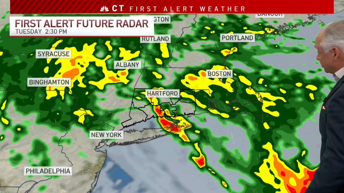 Morning Forecast for Oct. 25 – NBC Connecticut