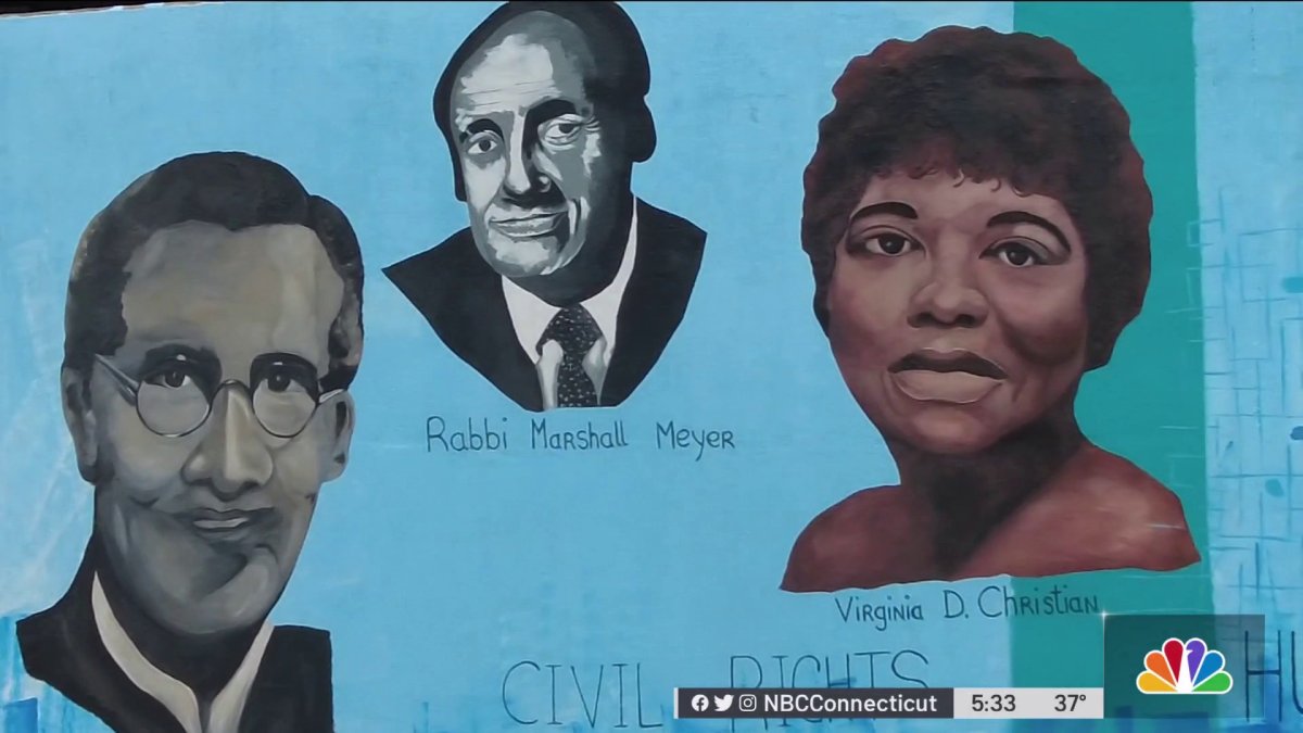 Mural Unveiled in Norwich – NBC Connecticut