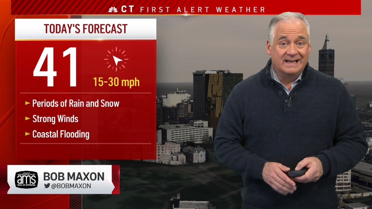 Morning Forecast for Jan. 17 – NBC Connecticut