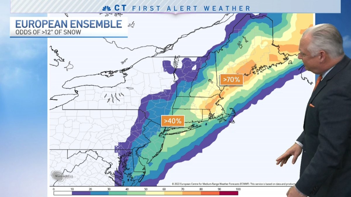 Morning Forecast for Jan. 25 – NBC Connecticut
