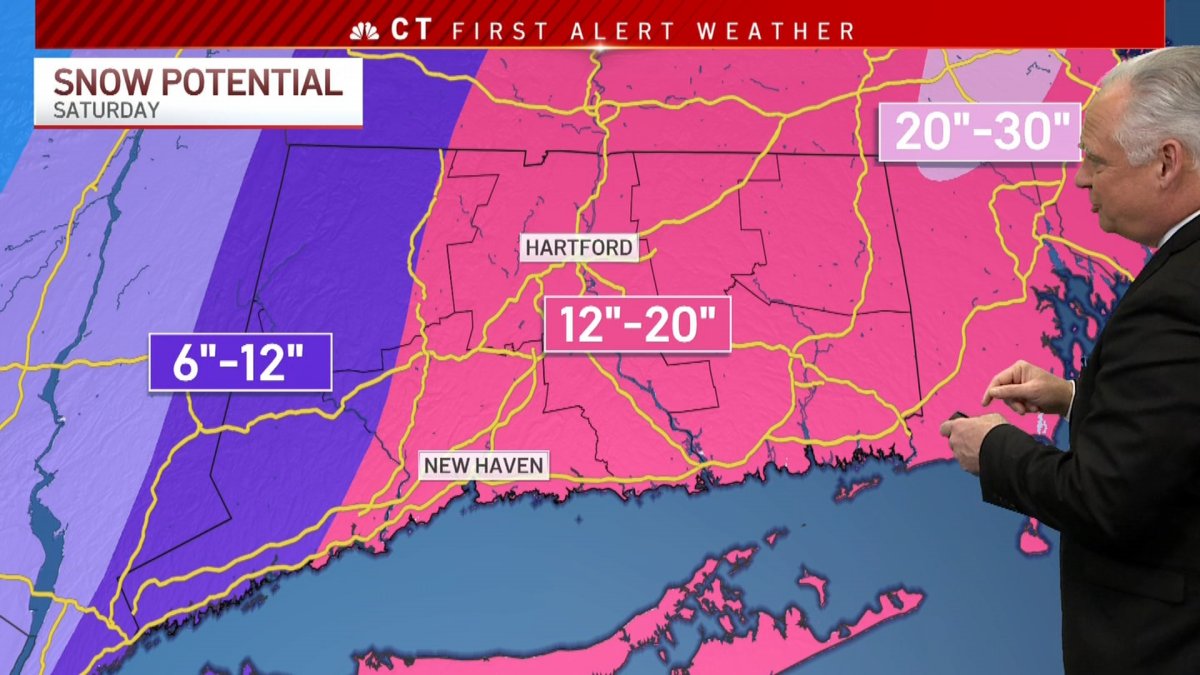 Morning Forecast for Jan. 28 – NBC Connecticut
