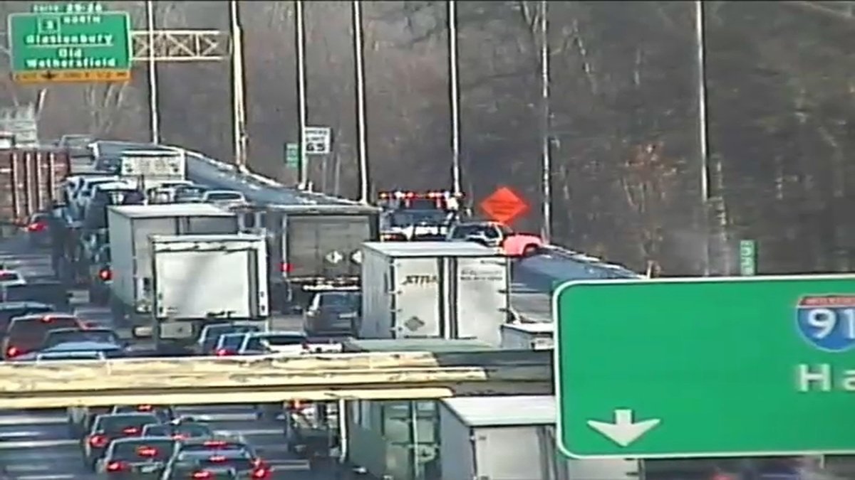 Several Crashes Caused Delays on I-84, I-91, Route 8 – NBC Connecticut