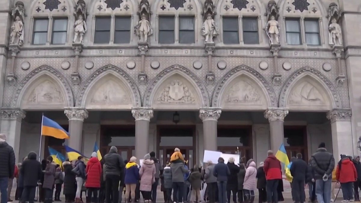 Ukraine Peace and Freedom Rally Held in Hartford – NBC Connecticut