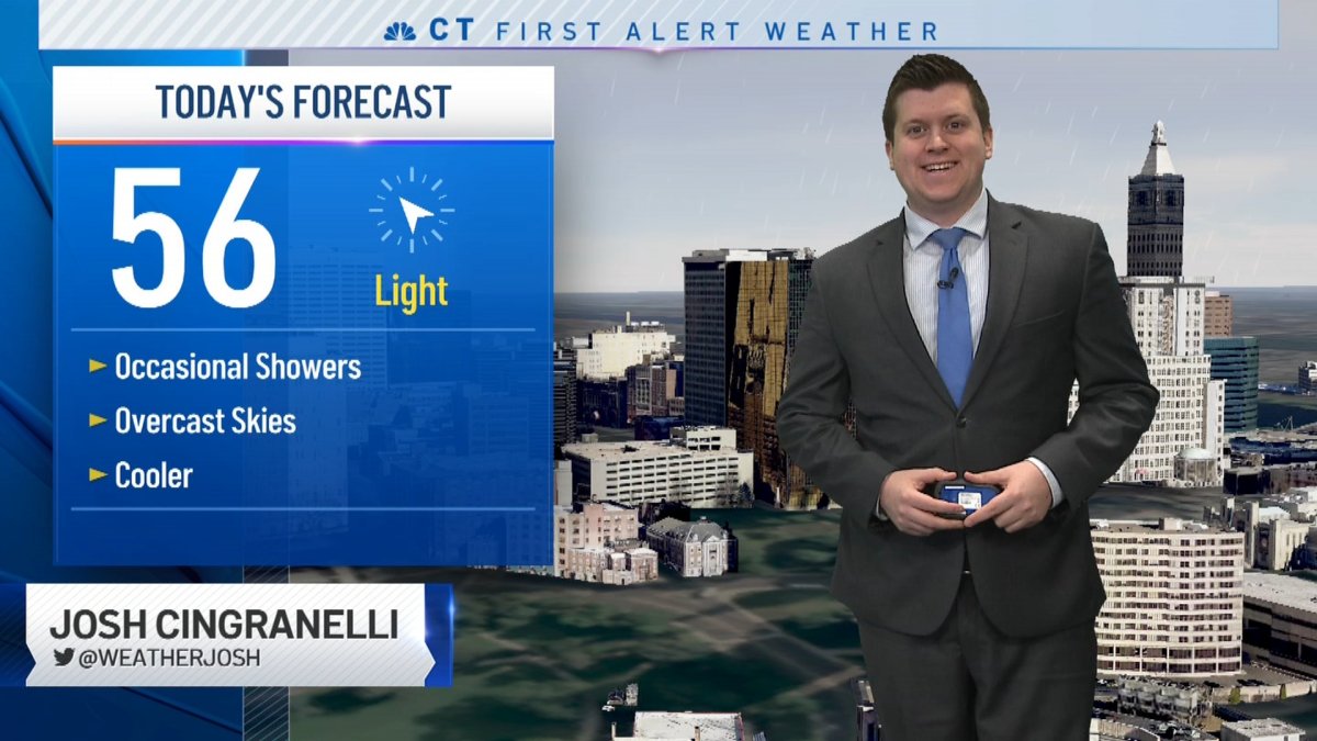 Afternoon Forecast for March 17 – NBC Connecticut