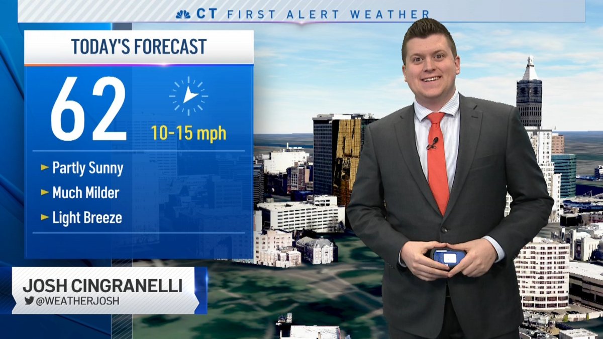 Afternoon Forecast For March 25 – NBC Connecticut