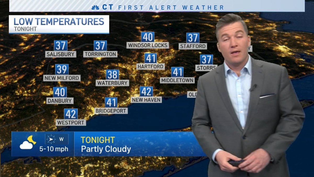 Overnight Forecast for March 26, 2022 – NBC Connecticut