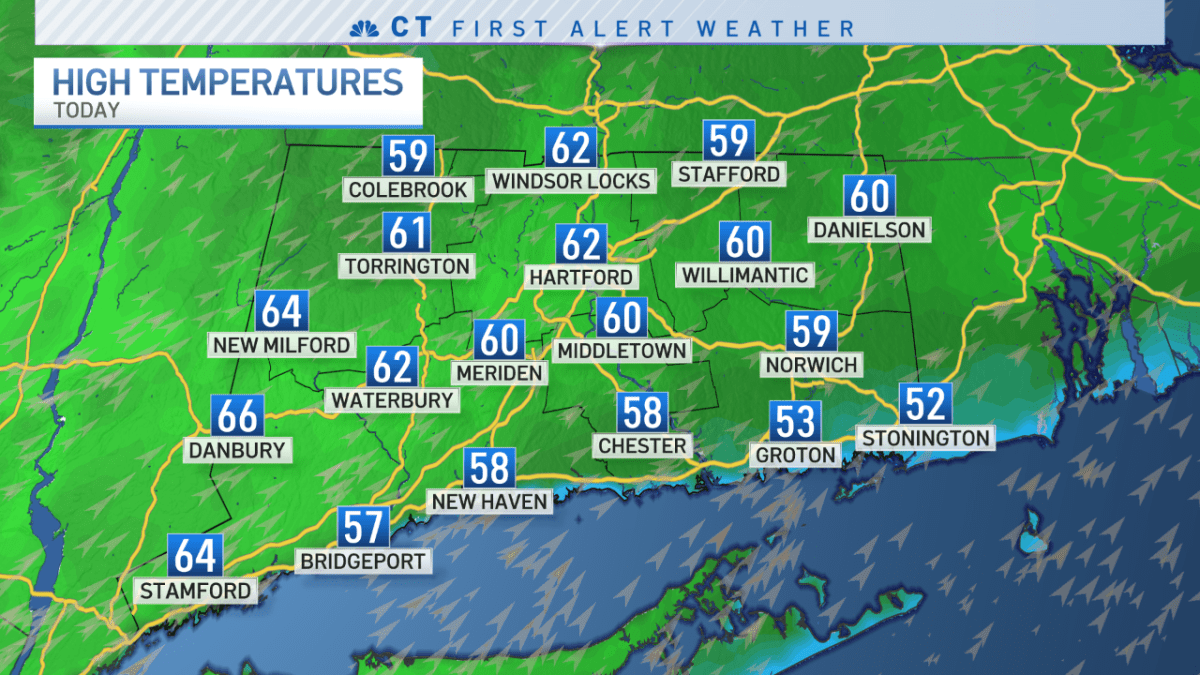 Near-Record Warmth Seen This Afternoon – NBC Connecticut