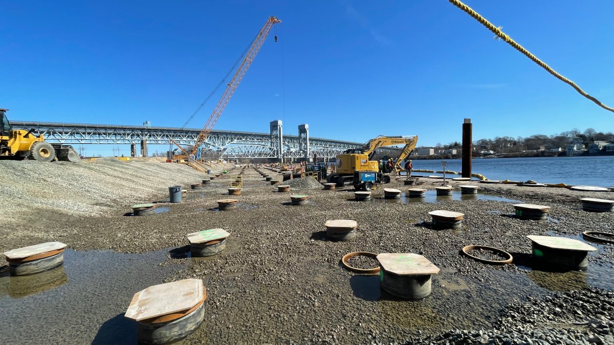 Construction Continues at State Pier, Project Cost Expected to Increase ...