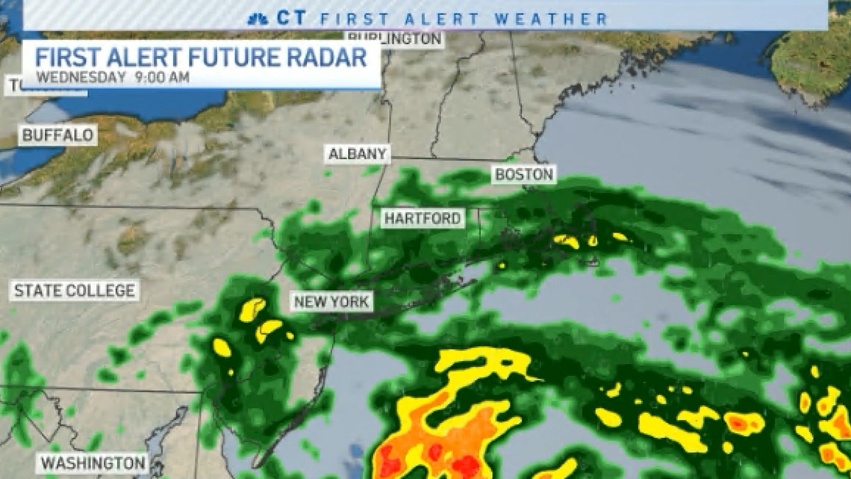 Tracking Multiple Chances for Rain for Rest of Workweek – NBC Connecticut