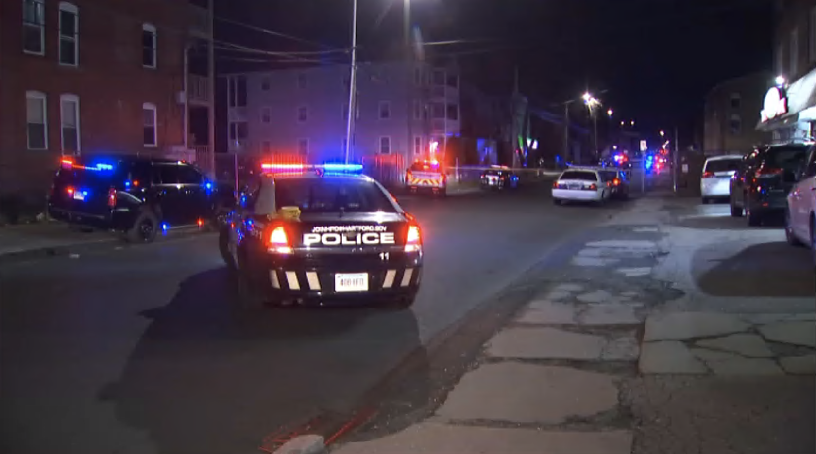 Cross at Holy Land in Waterbury Lit Up Blue to Honor Fallen Bristol ...