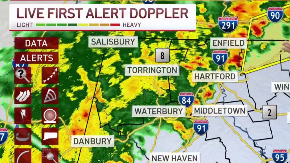 Severe Thunderstorm Warning Issued for Parts of Conn. – NBC Connecticut