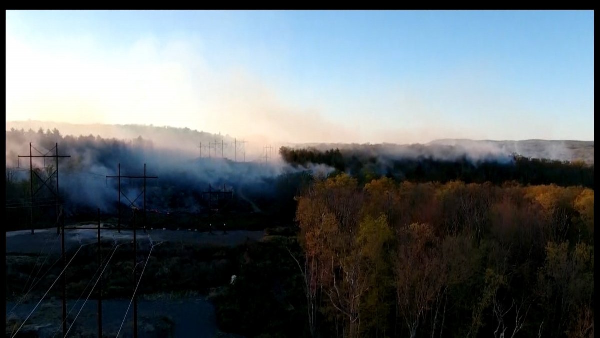 Droneranger Captures Video of Large Brush Fire in Middletown – NBC ...