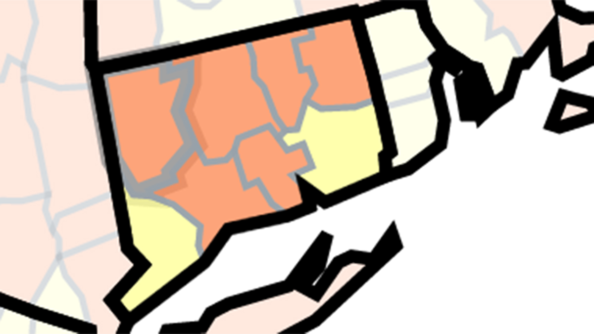 6 CT Counties in CDC’s High COVID-19 Level Category – NBC Connecticut