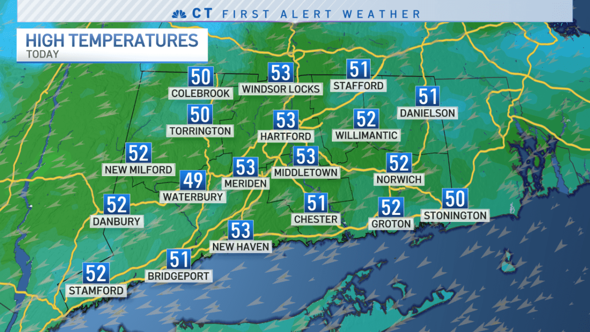 A Windy, Cool Weekend Expected – NBC Connecticut