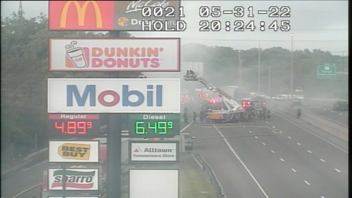 I-95 North in Darien Reopens After Tractor-Trailer Fire – NBC Connecticut