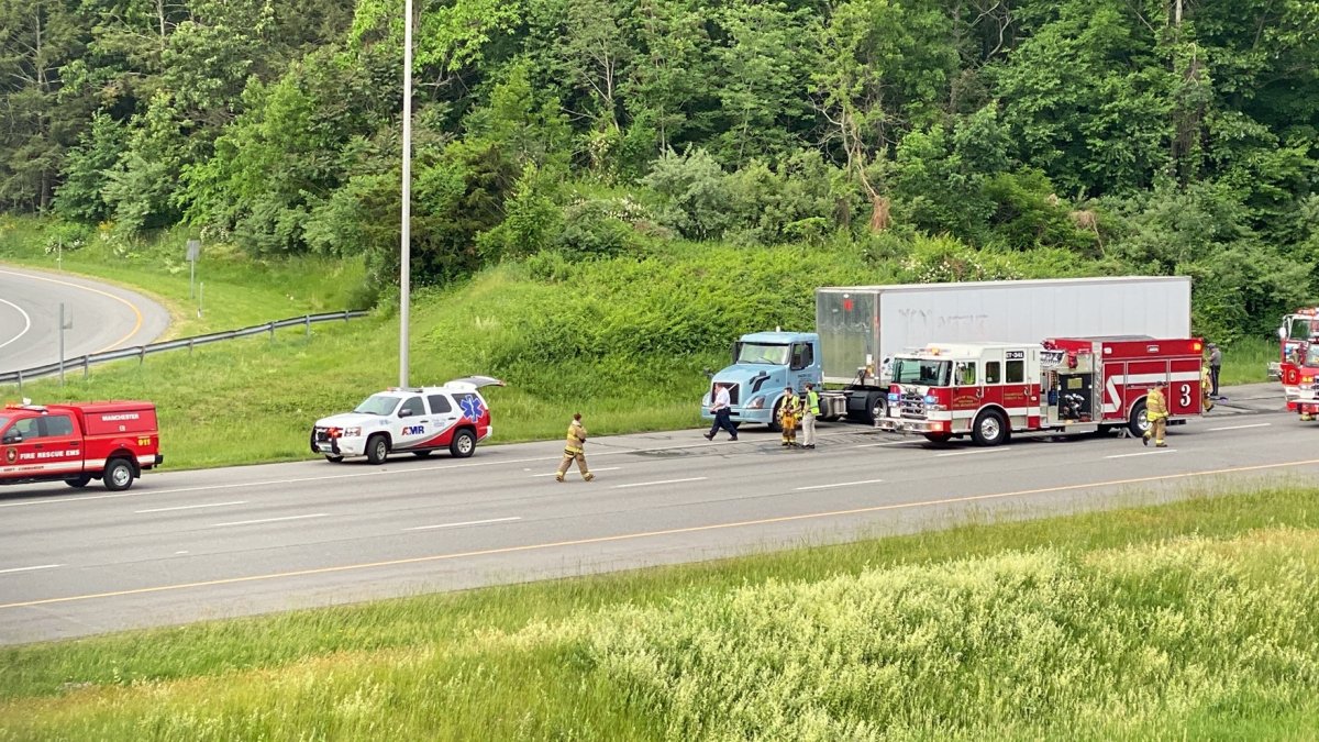 2 Taken to Hospital After Crash Involving a Tractor-Trailer, Vehicle Closes I-84 East in Vernon ...