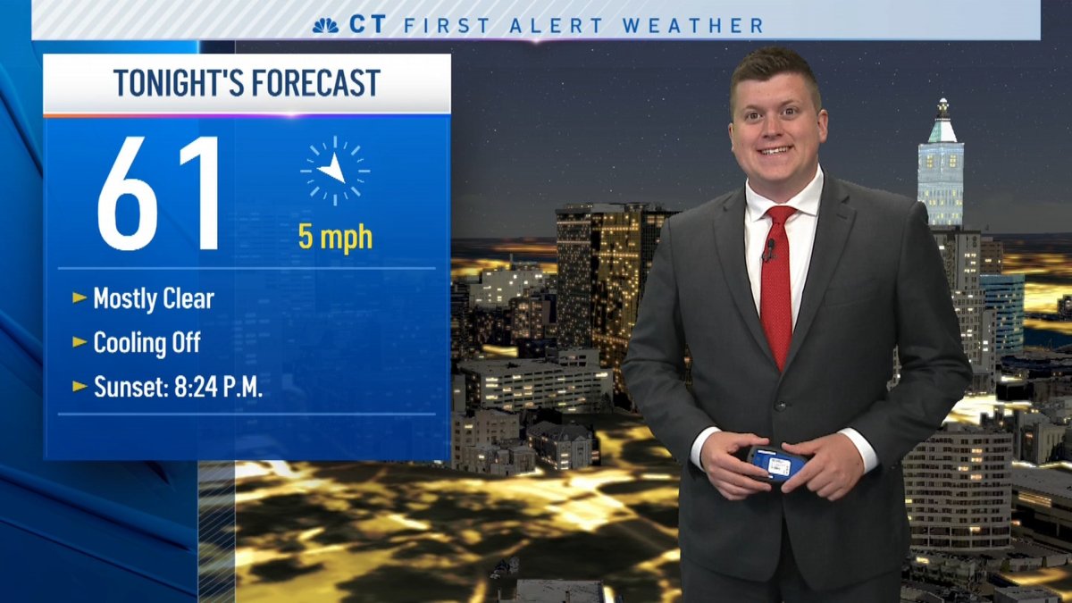 Overnight Forecast for July 15, 2022 – NBC Connecticut