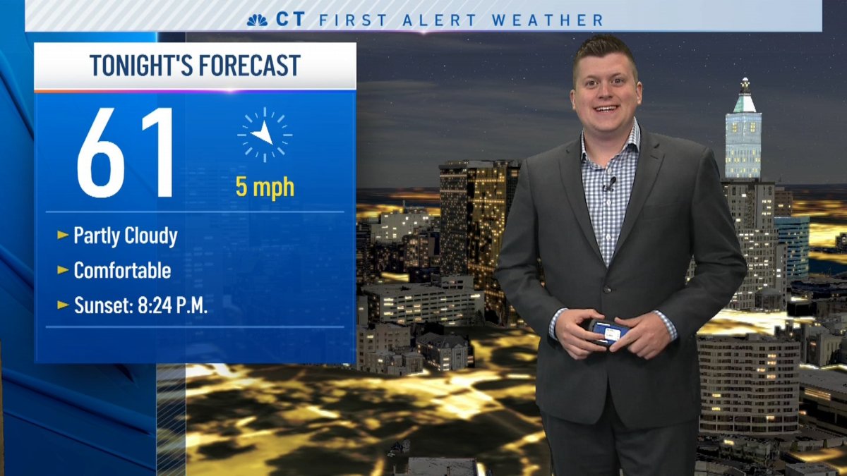 Overnight Forecast for July 16, 2022 – NBC Connecticut