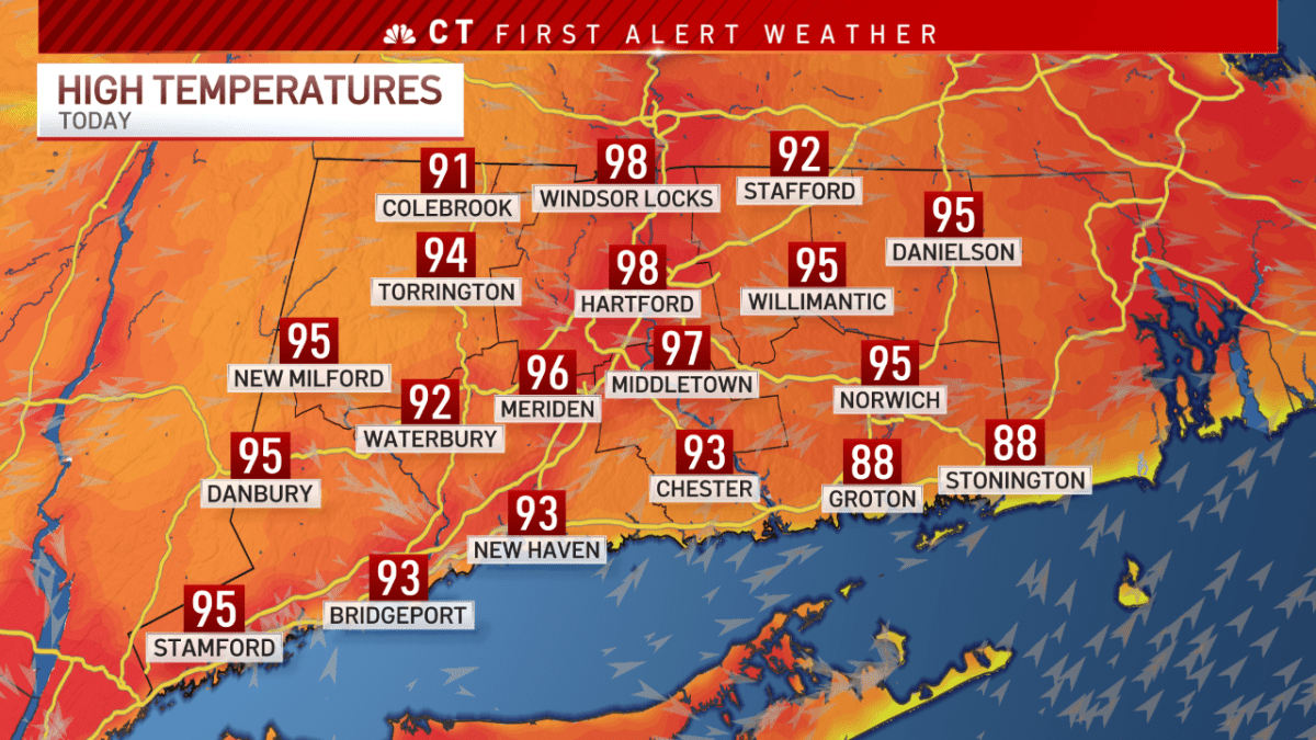 Record Heat Expected in Connecticut This Weekend – NBC Connecticut