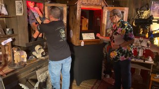 You can book overnight stays at the haunted Warren House in Monroe ...