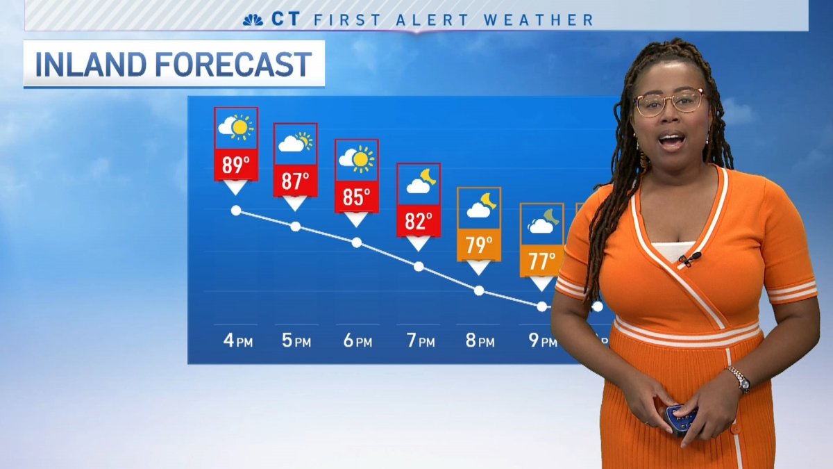 Evening Forecast for August 30, 2022 – NBC Connecticut