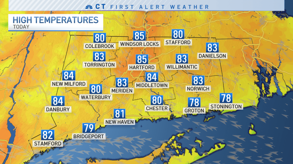 Warm and Dry Weather Continues Into New Week – NBC Connecticut