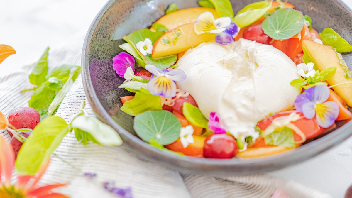 CT LIVE!: Fresh Burrata with Melon and Honey Nectarines – NBC Connecticut