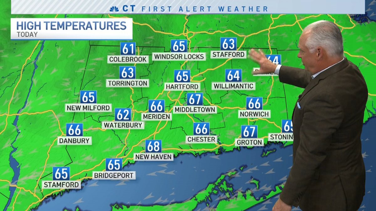 Morning Forecast for Sept. 30 – NBC Connecticut
