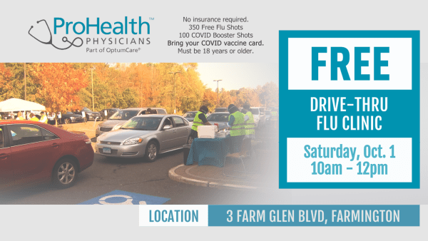 ProHealth Physicians to Hold Free Drive-Thru Flu Shot Clinic Saturday ...