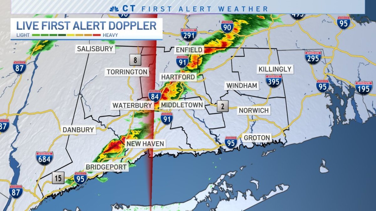 Showers Move Out, Clouds to Come Tuesday – NBC Connecticut