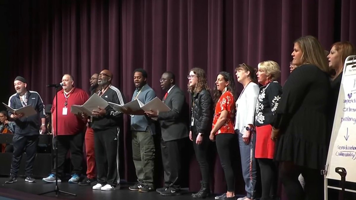 Ana Grace Academy Staff Sings to Run DMC’s Darryl McDaniels – NBC ...