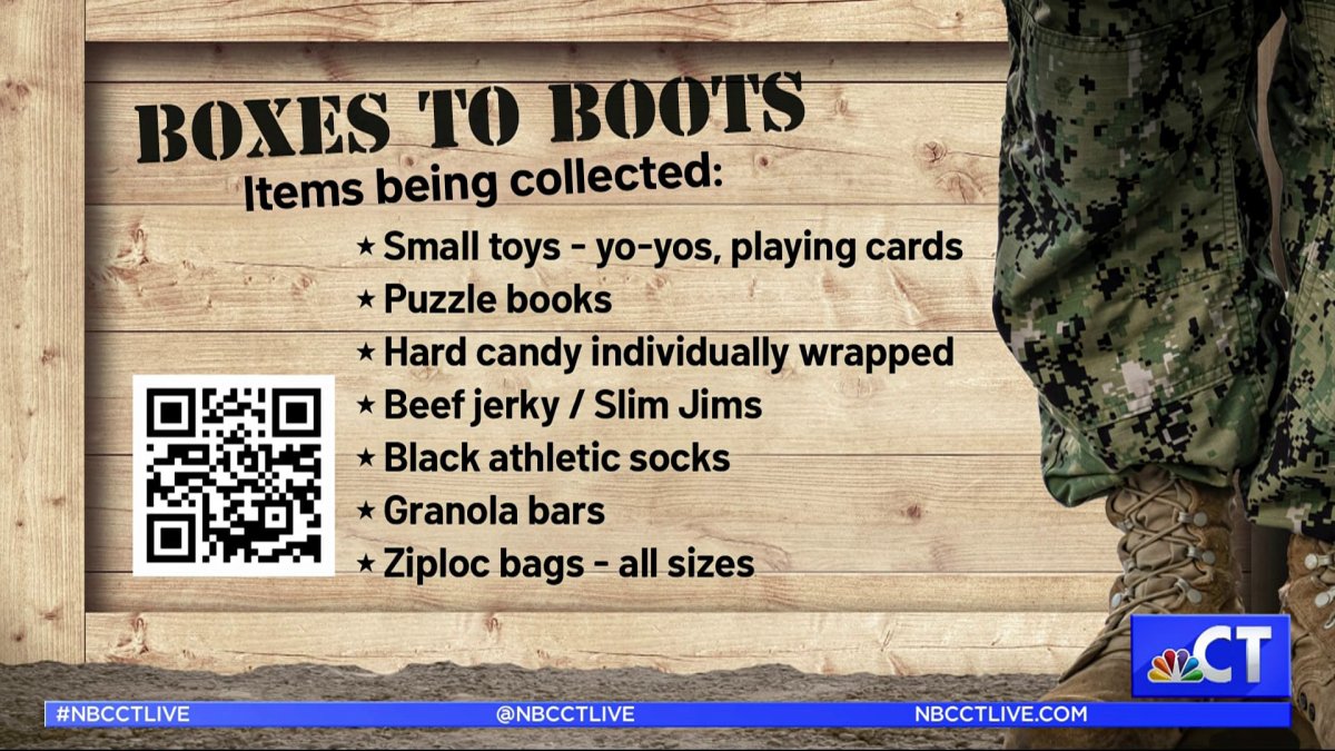 CT LIVE!: Support Our Troops Through the Boxes to Boots Campaign – NBC ...