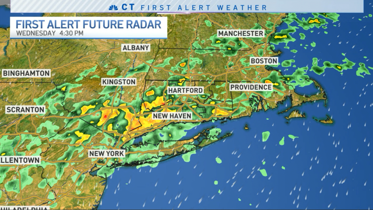 Cool Temps and Periods of Rain on Tap for Today – NBC Connecticut