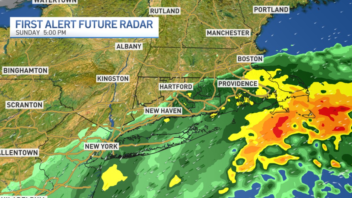 Showers Move in on Sunday – NBC Connecticut