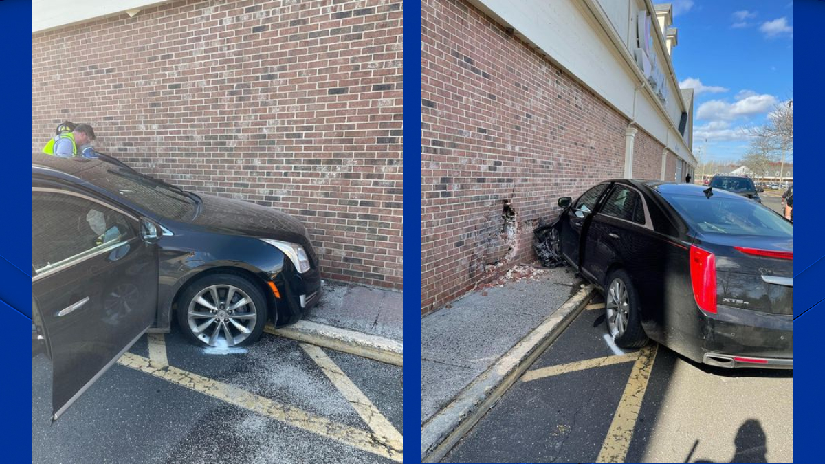 Car Crashes Into Person, Local Supermarket in Newtown – NBC Connecticut