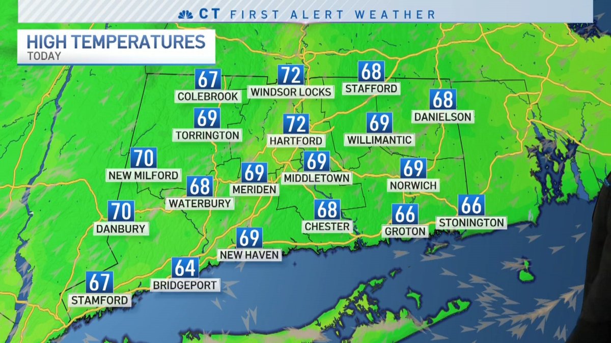 Early Morning Forecast For November 4 – NBC Connecticut