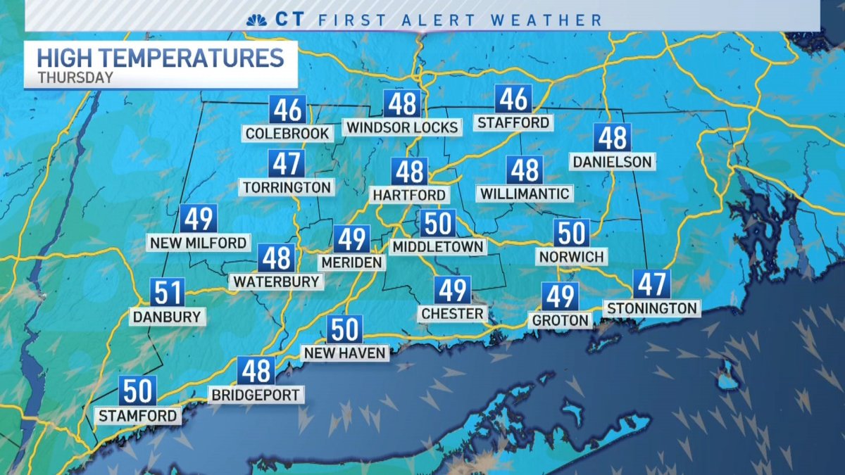 Evening Forecast For November 22 – NBC Connecticut