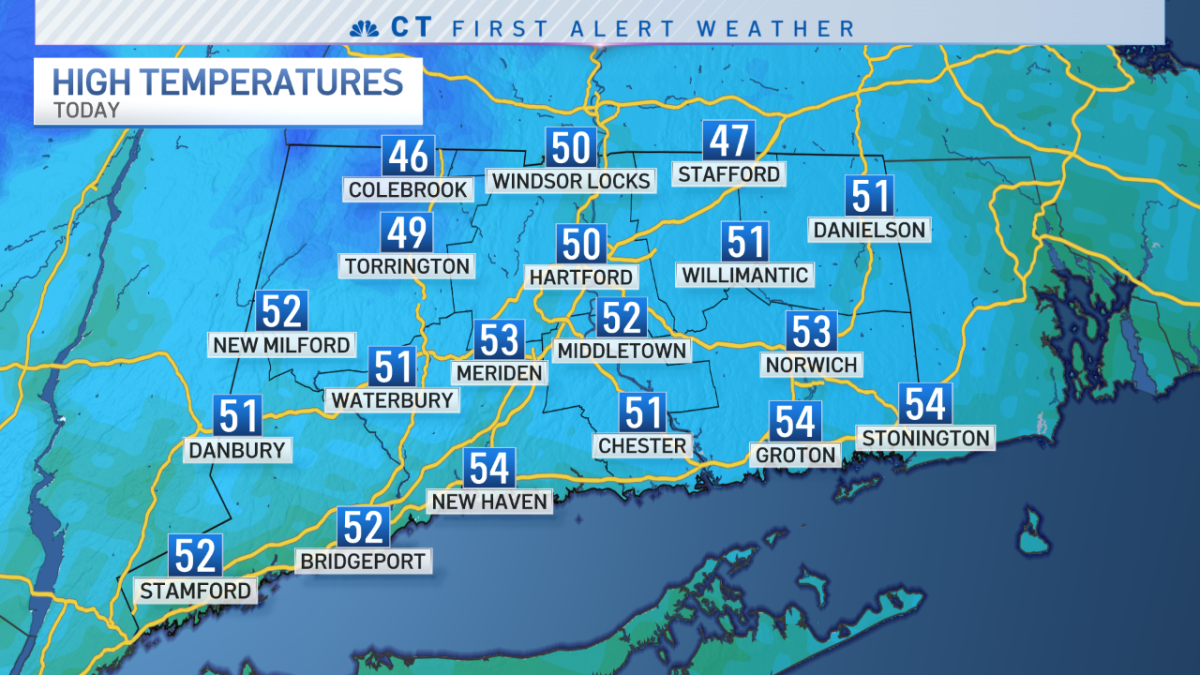 Breezy and Mild Weather to Start the Week – NBC Connecticut