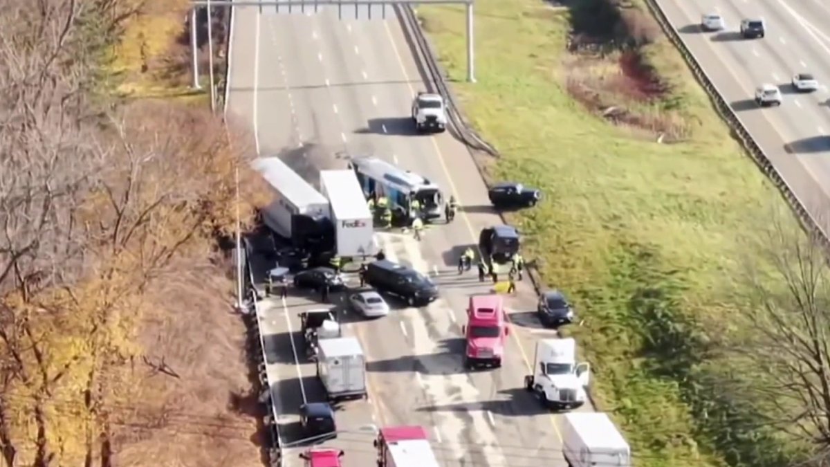 1 Killed in Chain-Reaction Crash on I-84 in West Hartford – NBC Connecticut