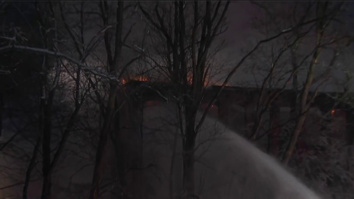 Several Departments Battle Large Warehouse Fire in Vernon – NBC Connecticut